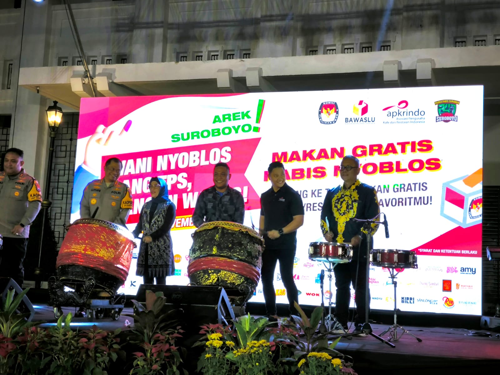 Apkrindo Jatim Bersama KPU dan Bawaslu Surabaya Luncurkan Program 100 ...