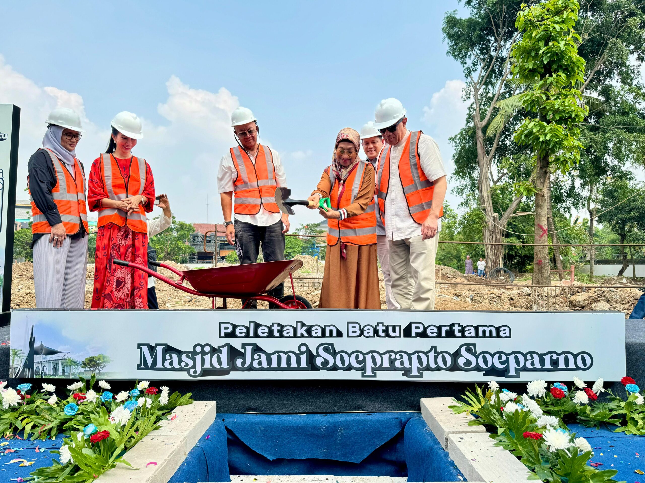 Groundbreaking Masjid Jami Soeprapto Soeparno, Hadirkan Pusat Spiritual ...